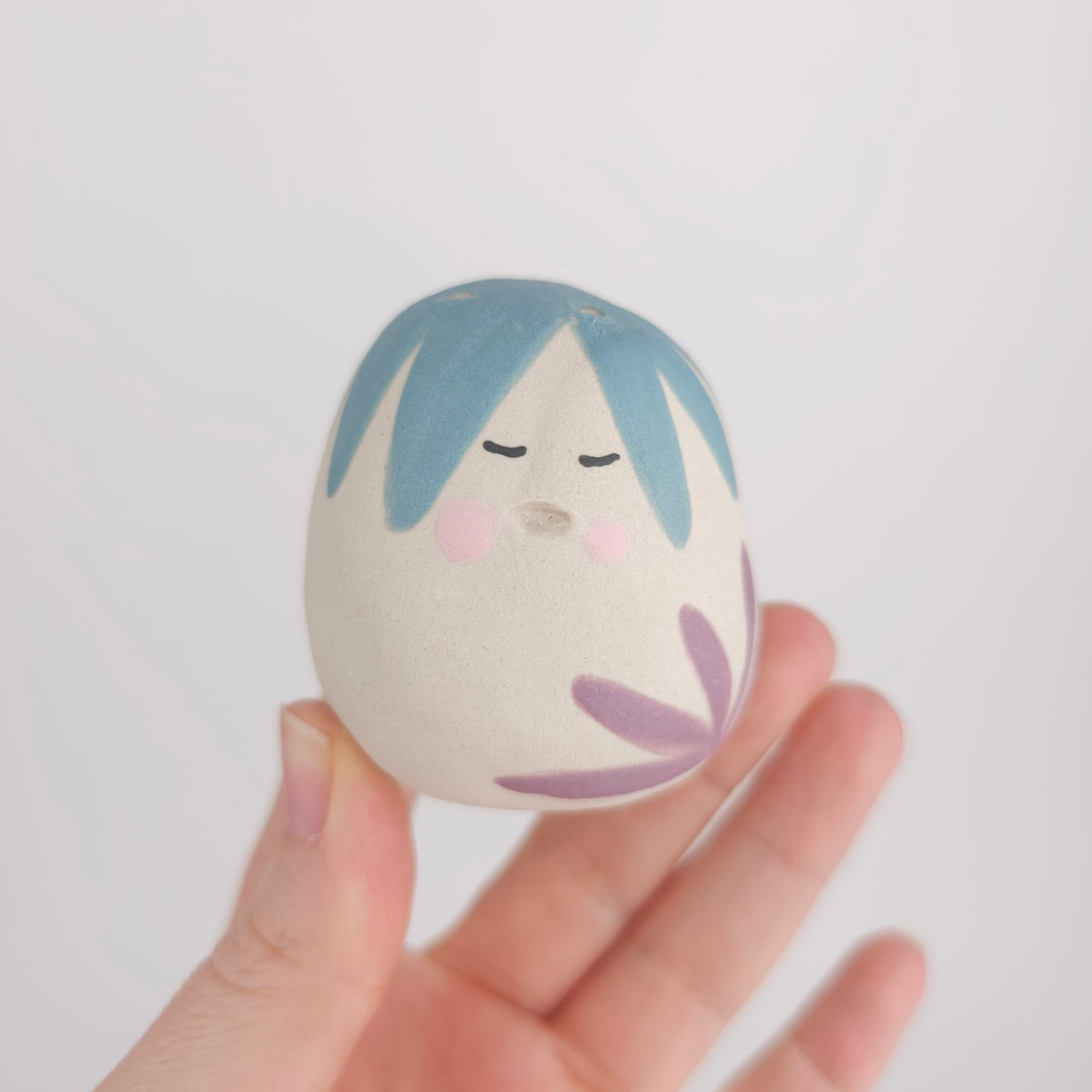 Flower Power Pebble – The Pottery Parade