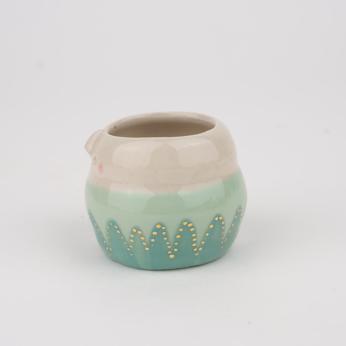 Golden Dots Collection: Emmy the Mini Pot – The Pottery Parade
